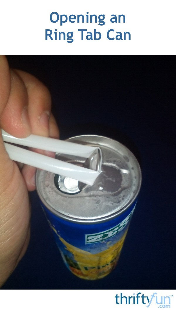 Opening an Ring Tab Can | ThriftyFun