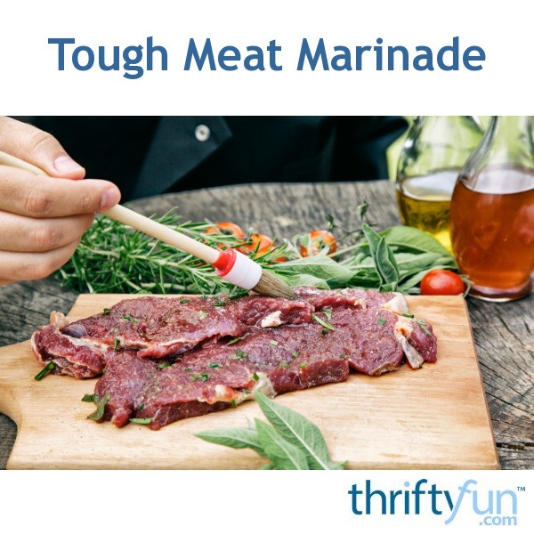 Tough Meat Marinade | ThriftyFun