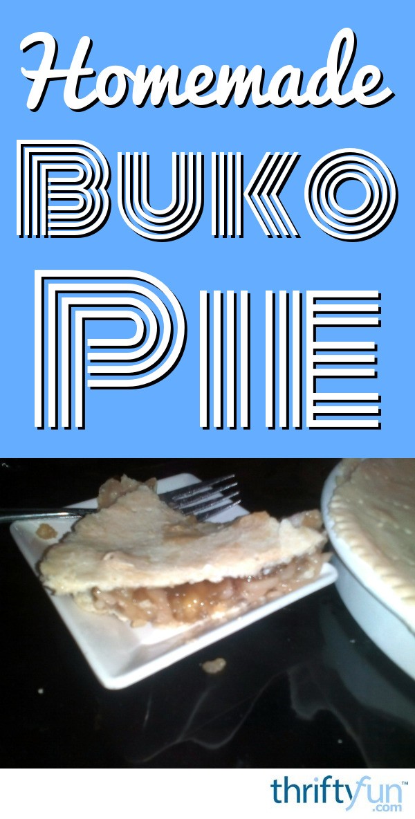 Homemade Buko Pie | ThriftyFun