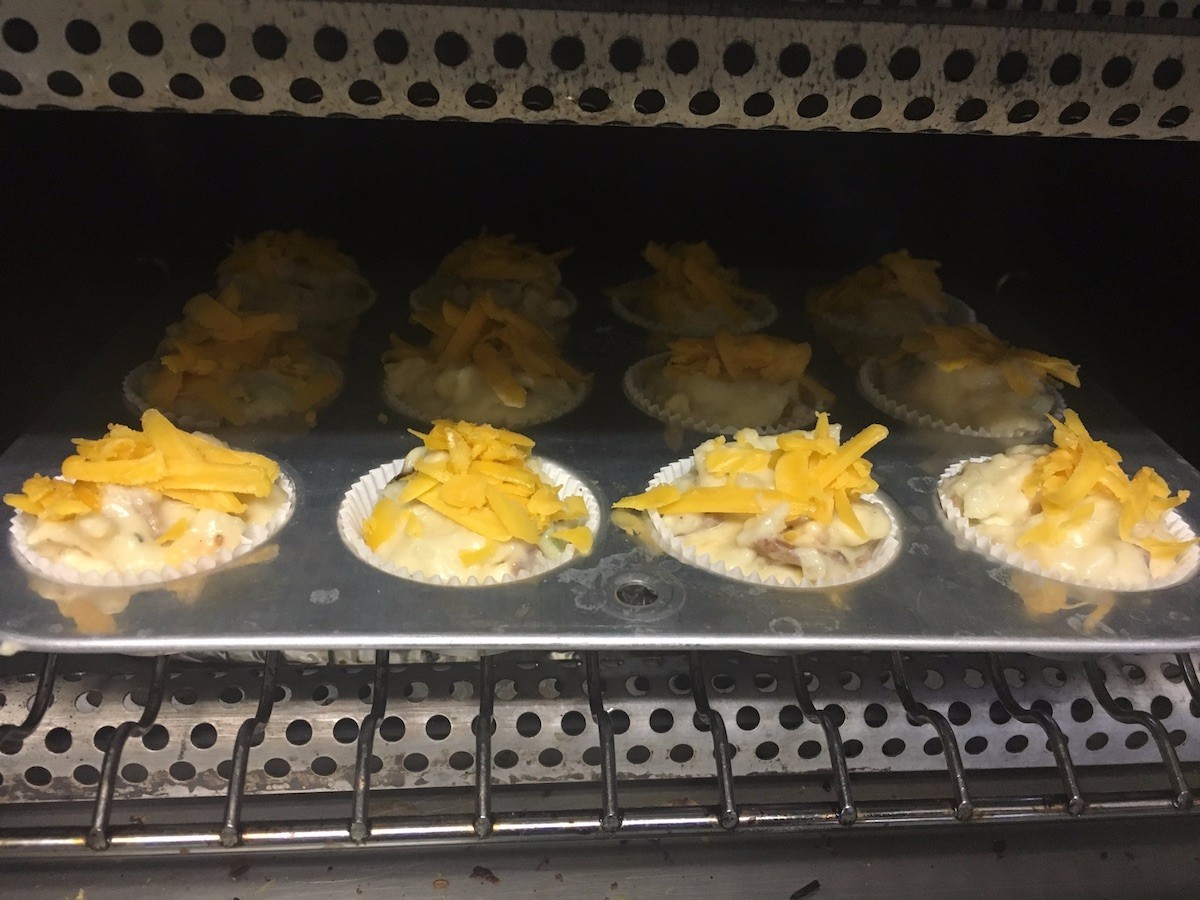 Loaded Baked Potato Mini Muffins Recipe | ThriftyFun