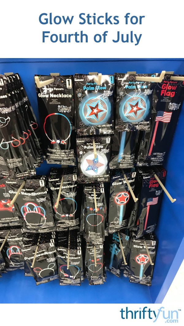 Glow Sticks for Fourth of July | ThriftyFun