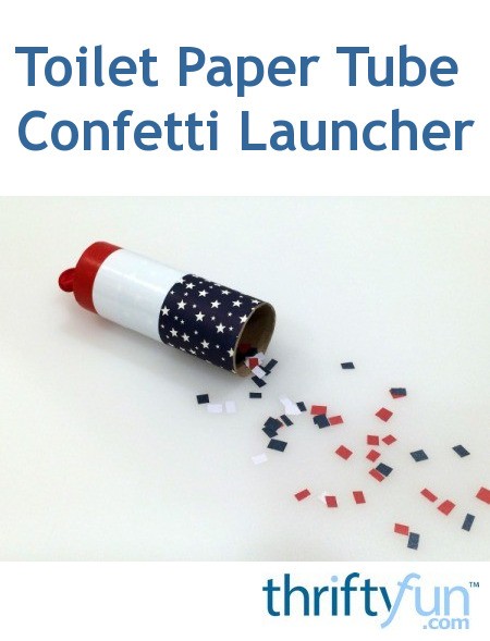 Toilet Paper Tube Confetti Launcher | ThriftyFun