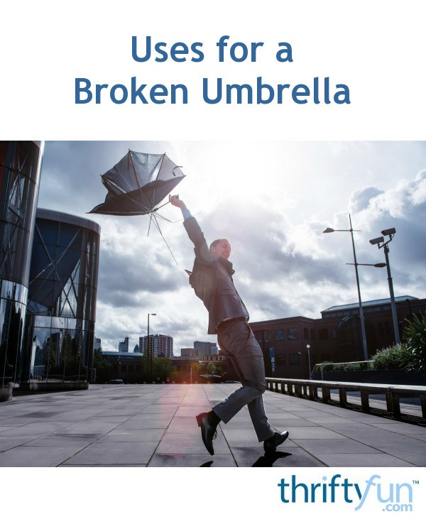 Uses for a Broken Umbrella | ThriftyFun