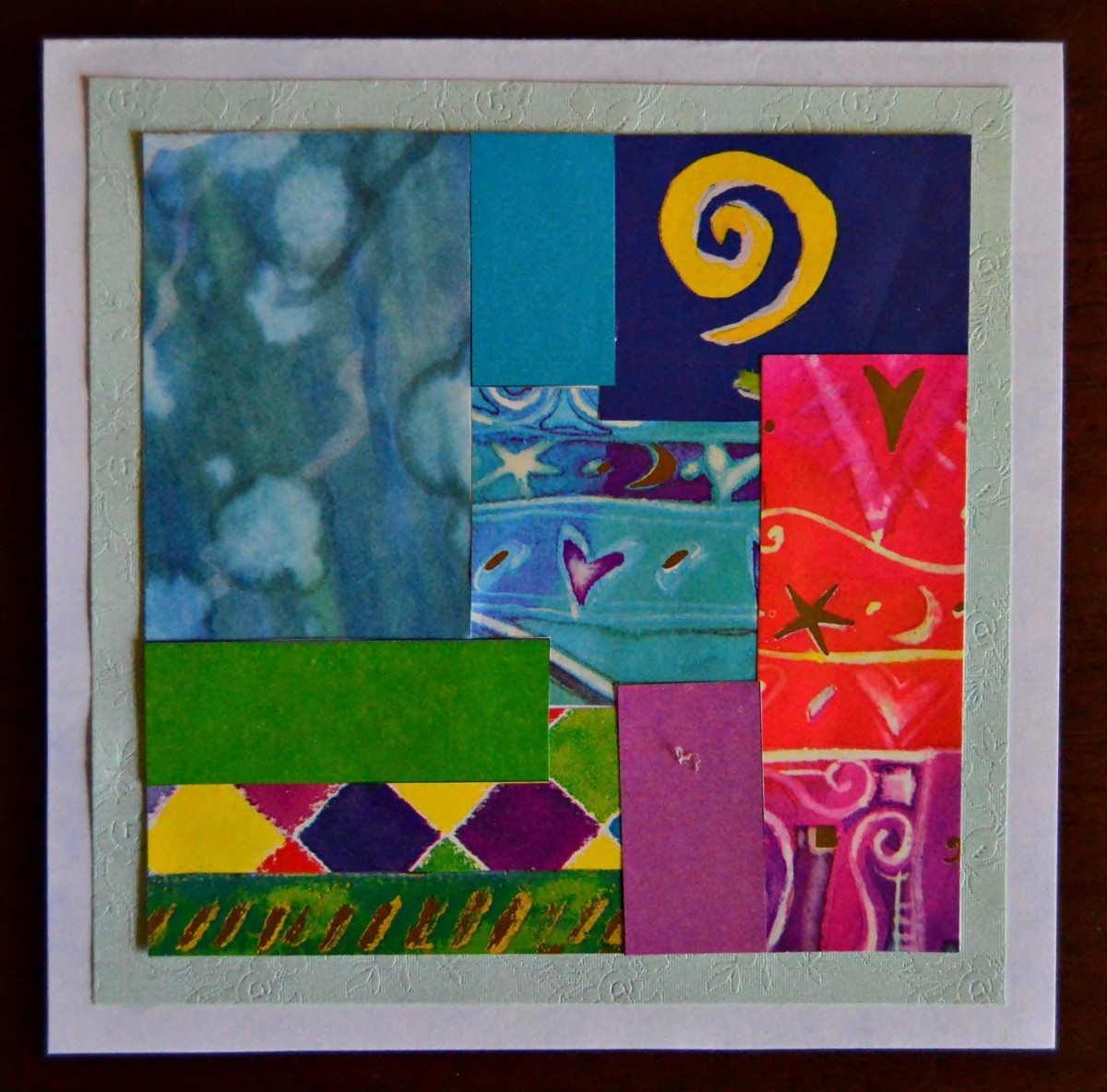 Recycle Leftover Gift Wrap into Birthday Cards | ThriftyFun