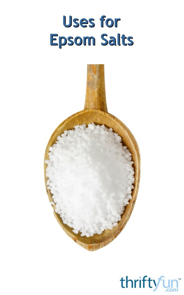 Uses for Epsom Salts | ThriftyFun