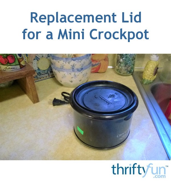 Replacement Lid for a Mini Crockpot | ThriftyFun