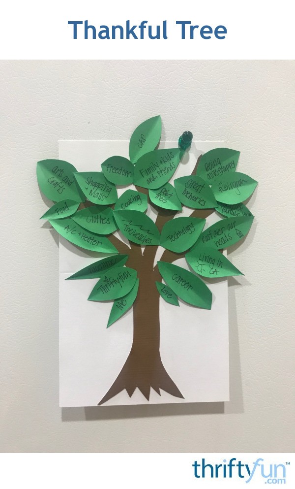 Thankful Tree | ThriftyFun