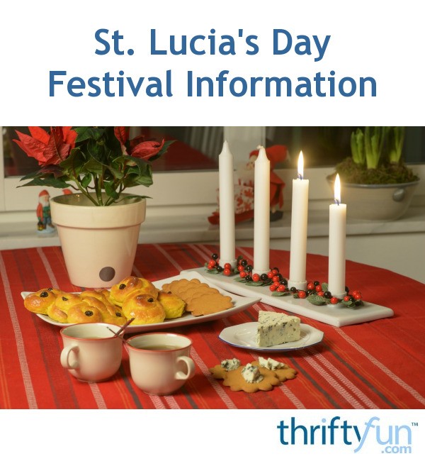 St. Lucia's Day Festival Information | ThriftyFun