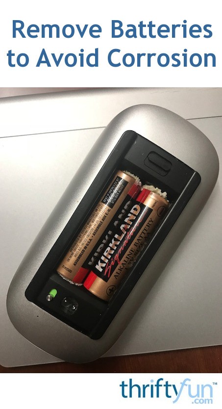 Removing Batteries to Avoid Corrosion | ThriftyFun