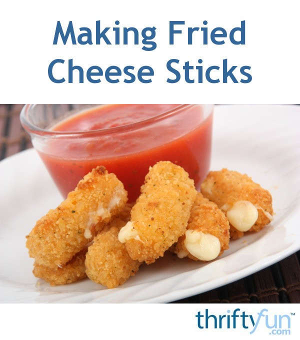 Making Fried Cheese Sticks | ThriftyFun