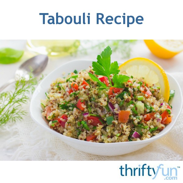 Tabouli Recipe | ThriftyFun