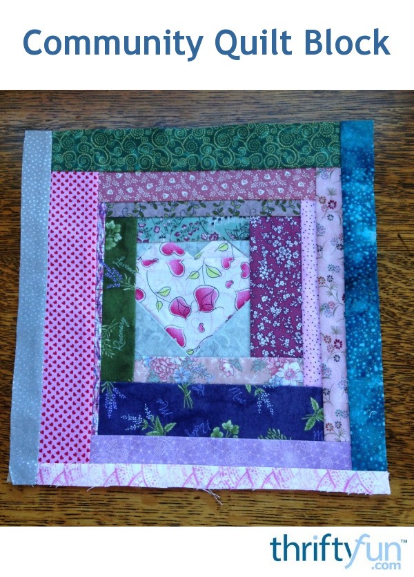 Community Quilt Block | ThriftyFun