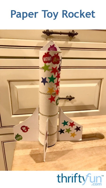 How to Make a Paper Toy Rocket | ThriftyFun
