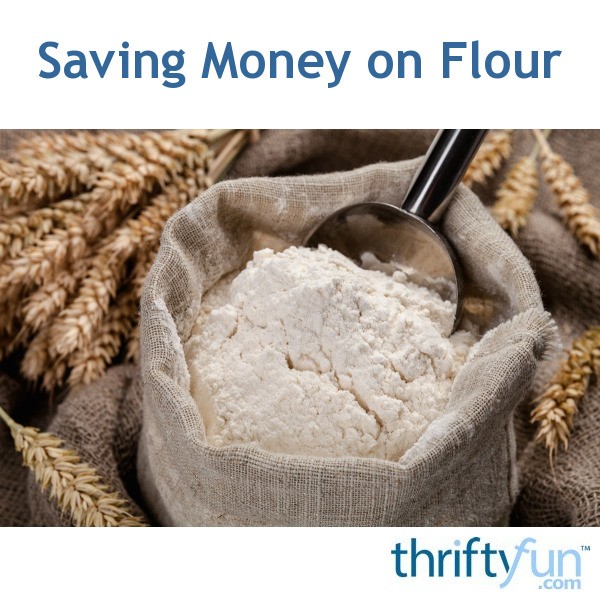 Saving Money on Flour | ThriftyFun