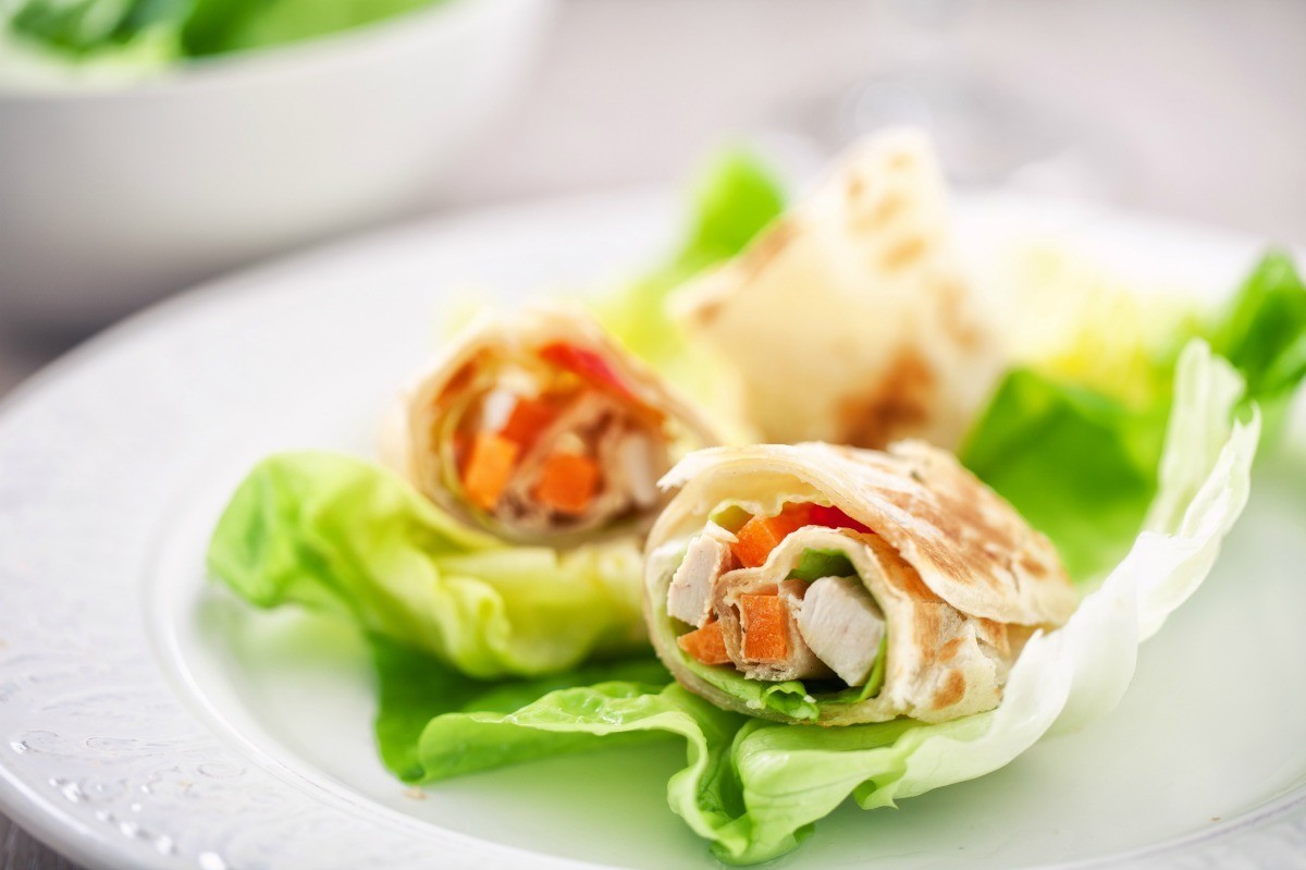 Club Sandwich Wraps | ThriftyFun