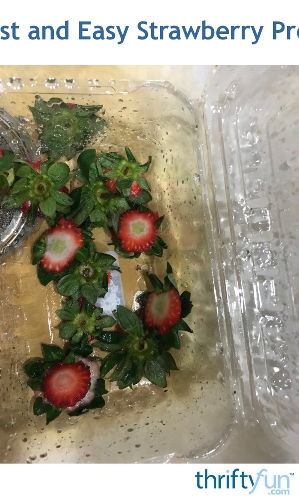 Fast and Easy Strawberry Prep | ThriftyFun