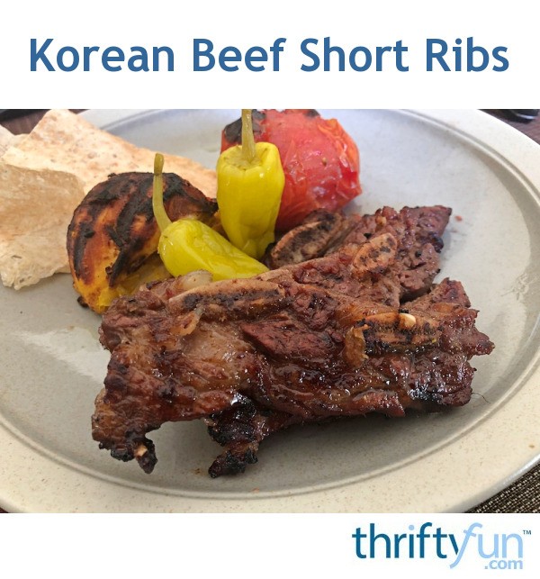 Korean Beef Short Ribs | ThriftyFun