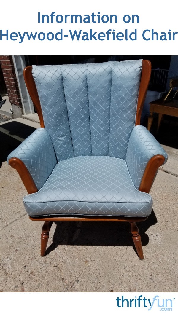 Information on Heywood-Wakefield Chair? | ThriftyFun