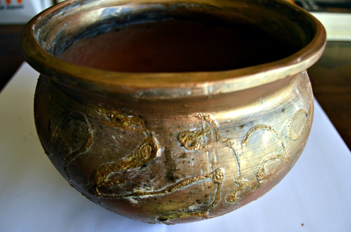 Upcycled Clay Pot Planter | ThriftyFun