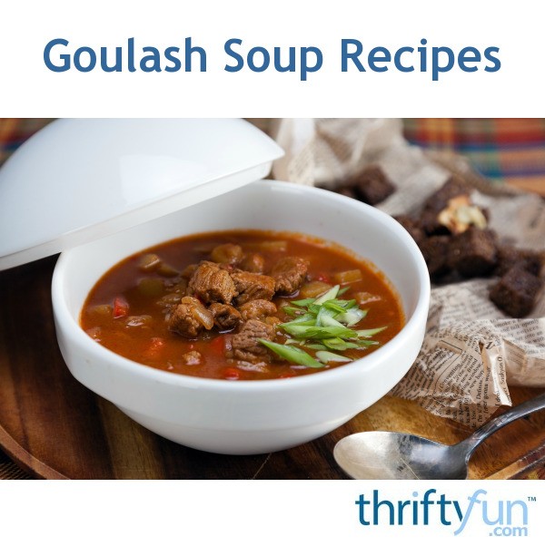 Goulash Soup Recipes | ThriftyFun