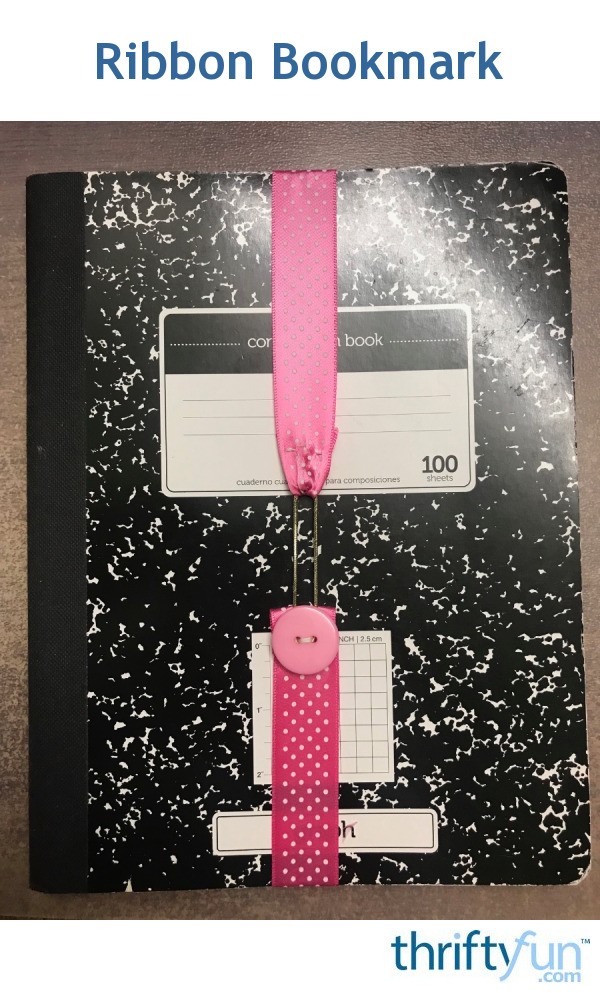Ribbon Bookmark | ThriftyFun