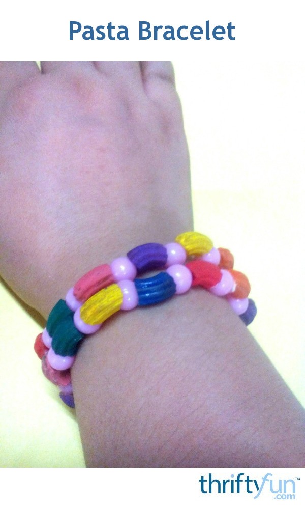 Pasta Bracelet | ThriftyFun