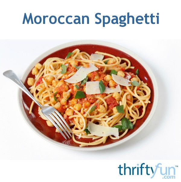 Moroccan Spaghetti Recipe | ThriftyFun