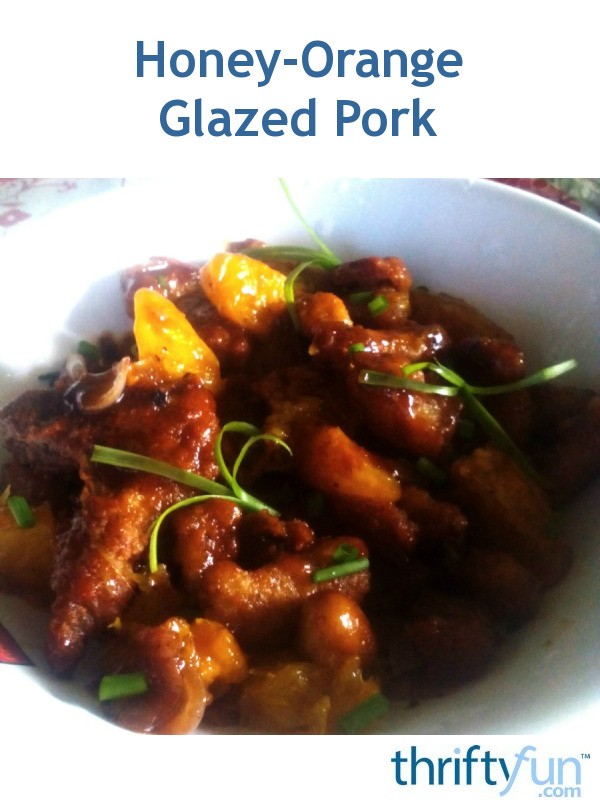 Honey-Orange Glazed Pork | ThriftyFun
