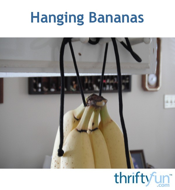 Hanging Bananas | ThriftyFun