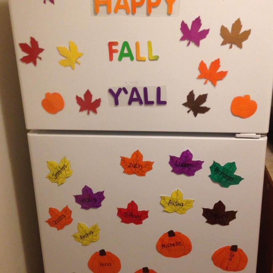 Making Autumn Decorations for Your Refrigerator | ThriftyFun