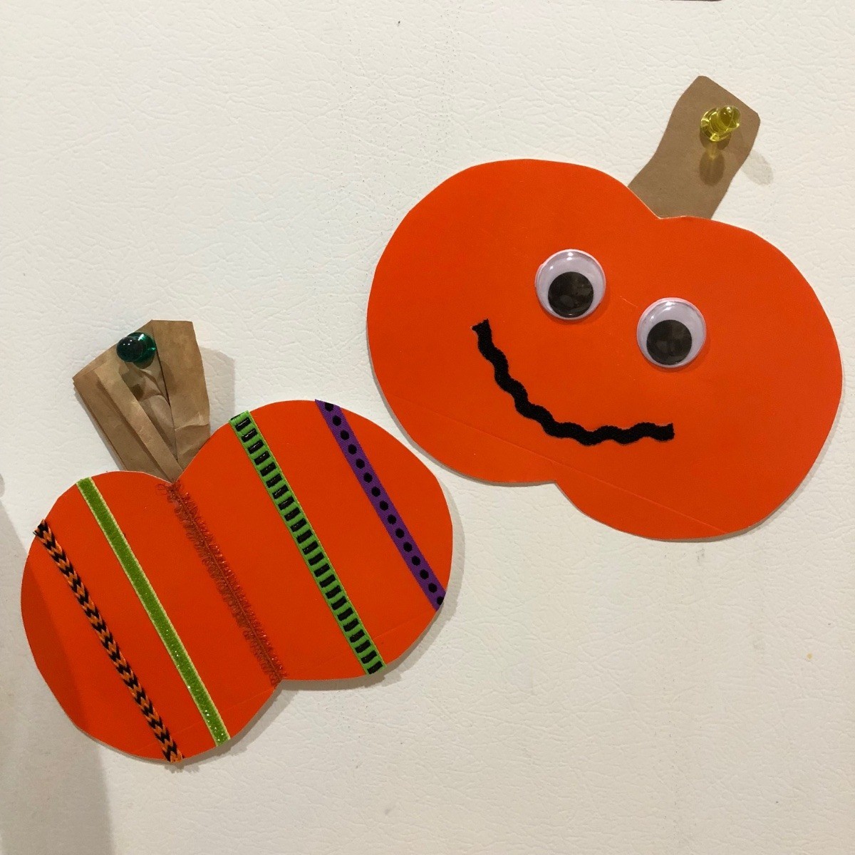 Making Decorated Paper Pumpkins | My Frugal Halloween