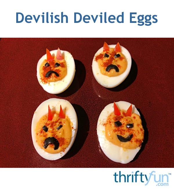 Devilish Deviled Eggs | ThriftyFun