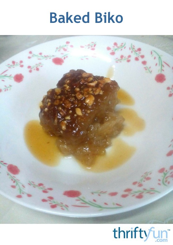 Making Baked Biko | ThriftyFun