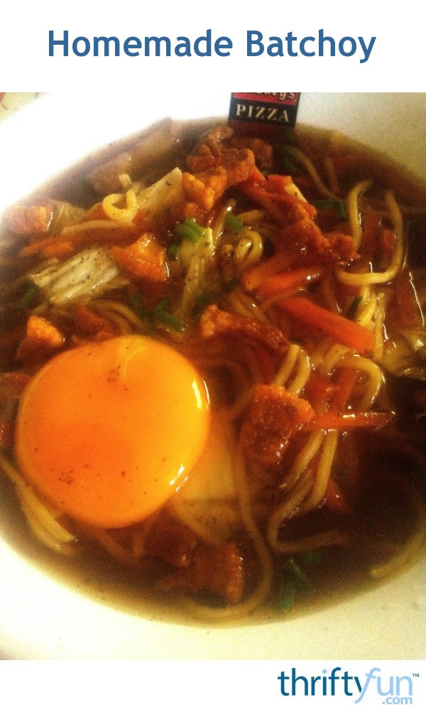 Homemade Batchoy | ThriftyFun