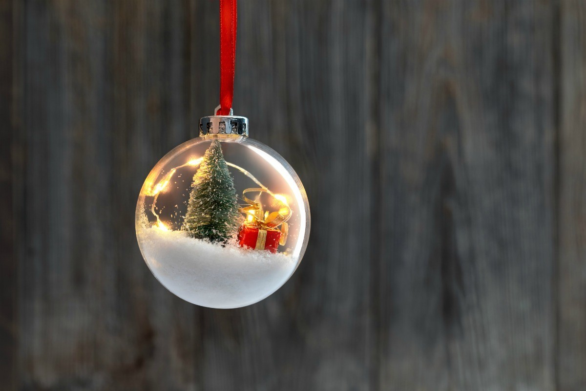 Filling Clear Christmas Ornaments ThriftyFun