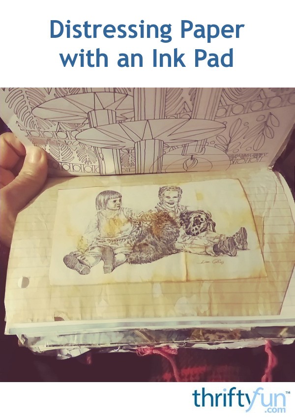 Giving Paper an Aged or Distressed Look | ThriftyFun