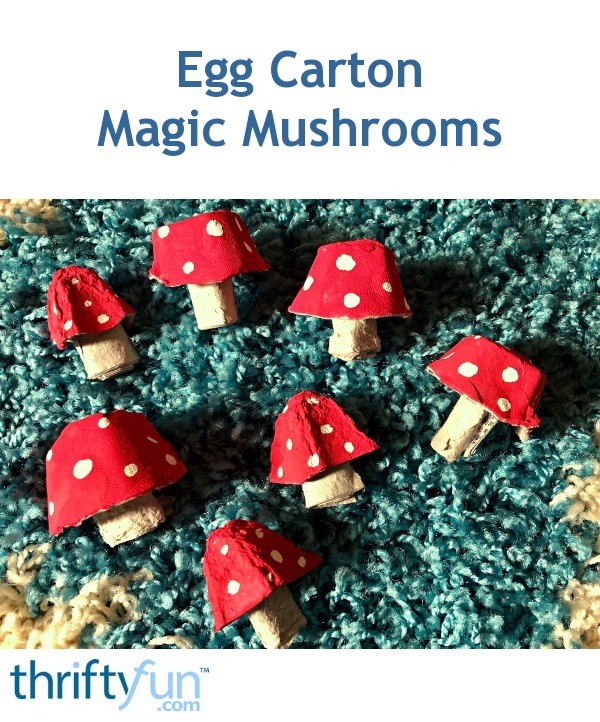 Making Egg Carton Magic Mushrooms | ThriftyFun