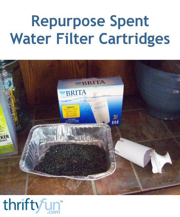 Repurpose Charcoal from Spent Water Filter Cartridges | ThriftyFun