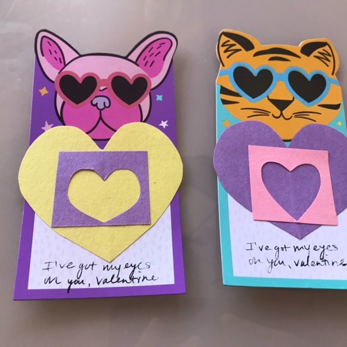 'Eyes On You' Valentines | ThriftyFun