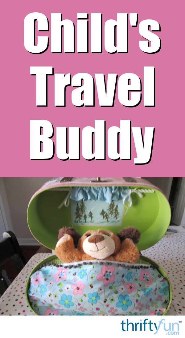 Making a Child's Travel Buddy | ThriftyFun