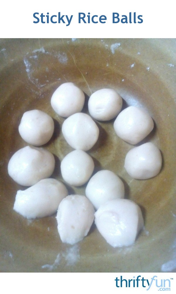 Making Sticky Rice Balls | ThriftyFun