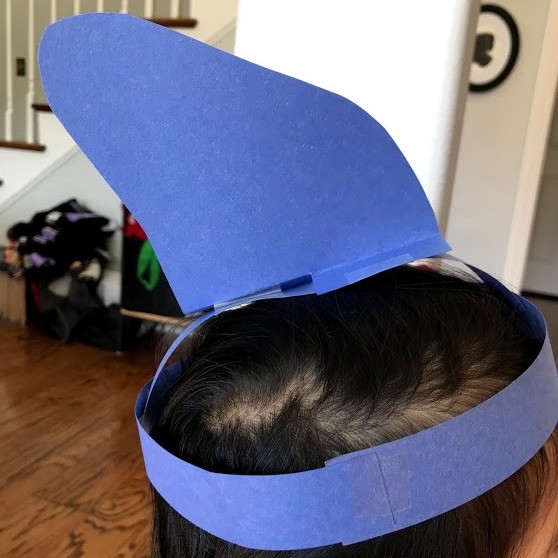 Making a Child's Paper Shark Fin Hat | ThriftyFun