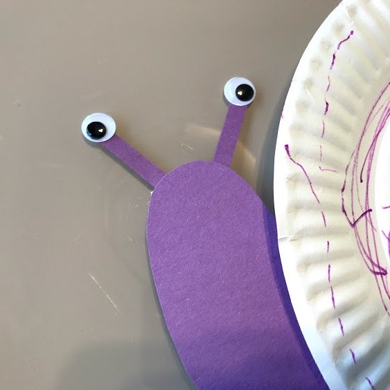Making a Paper Plate Snail | ThriftyFun