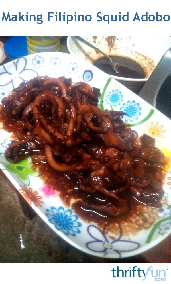 Making Filipino Squid Adobo | ThriftyFun