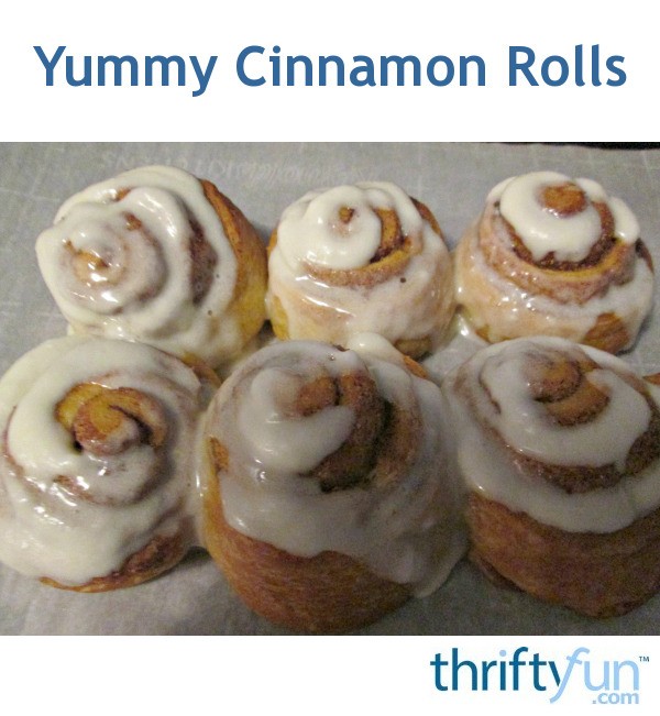 Yummy Cinnamon Rolls | ThriftyFun