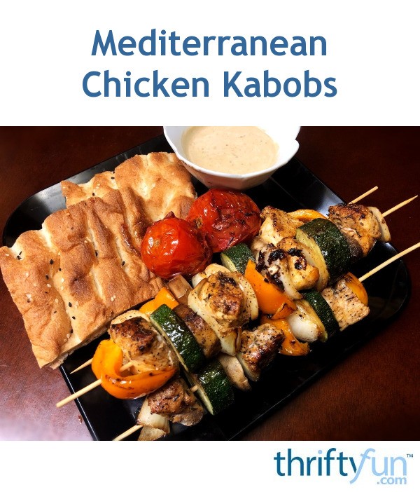 Mediterranean Chicken Kabobs | ThriftyFun
