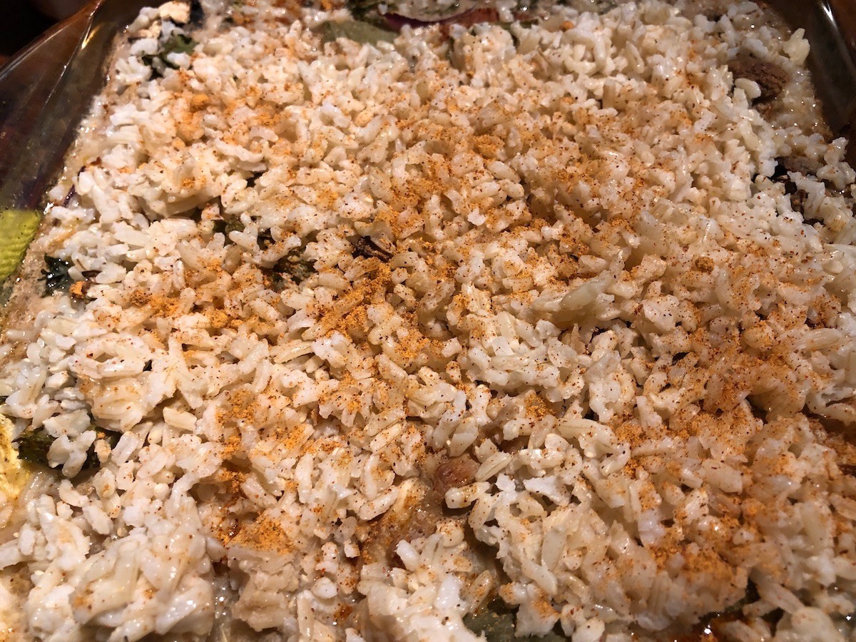 Crispy Rice Chicken Bake | ThriftyFun