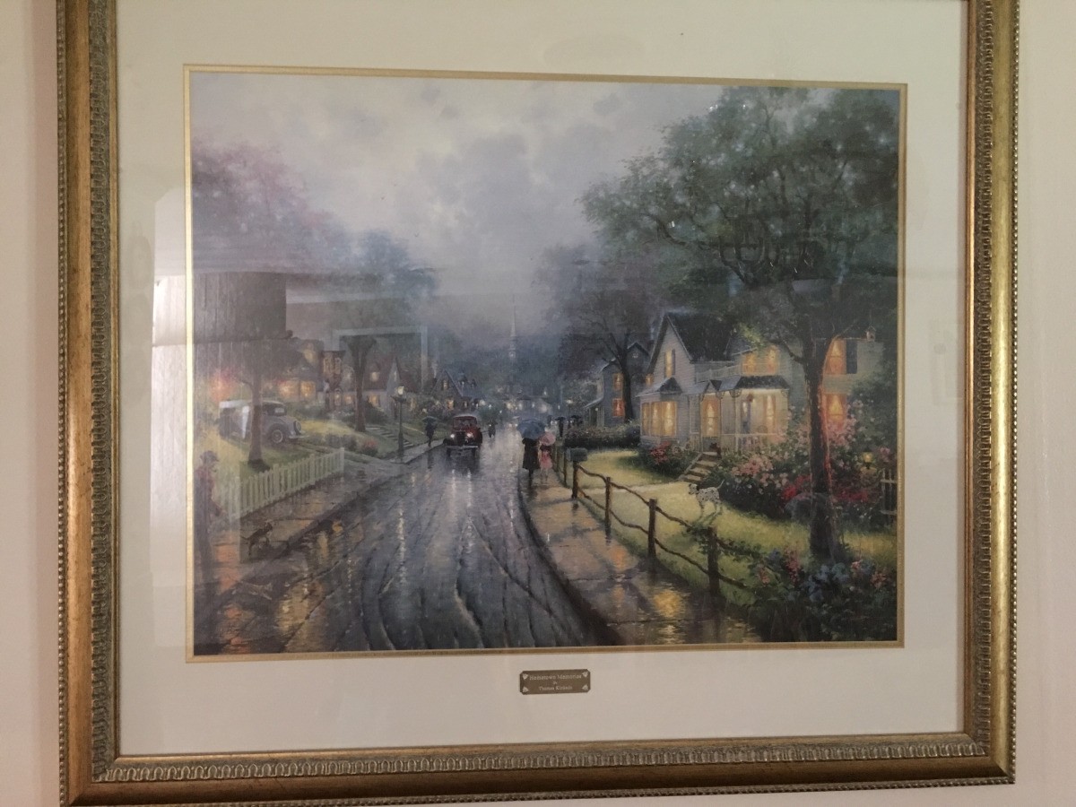 Value Of A Thomas Kinkade Print ThriftyFun