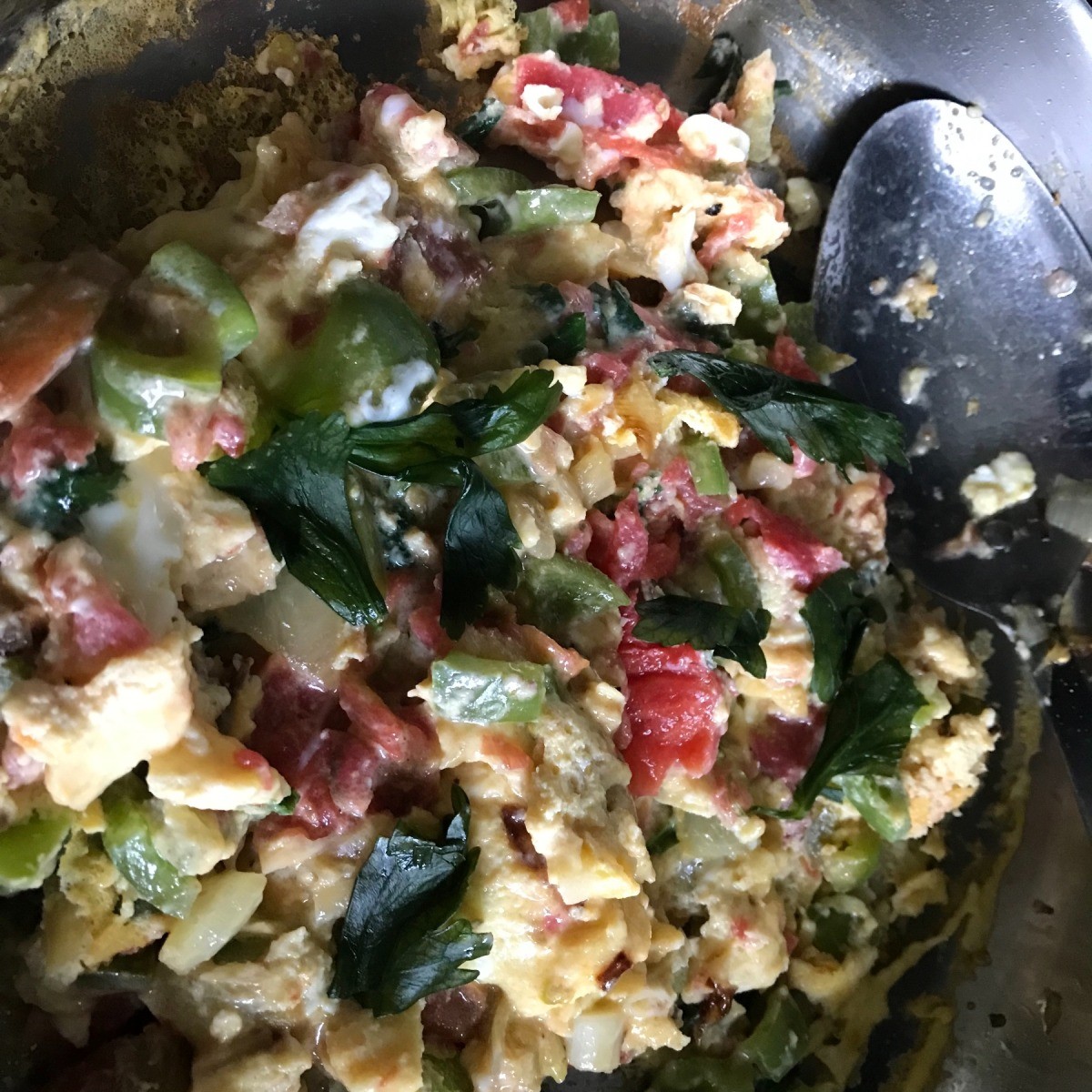 Turkish Scrambled Eggs (Menemen) | ThriftyFun Turkish Scrambled Eggs (Menemen) | ThriftyFun