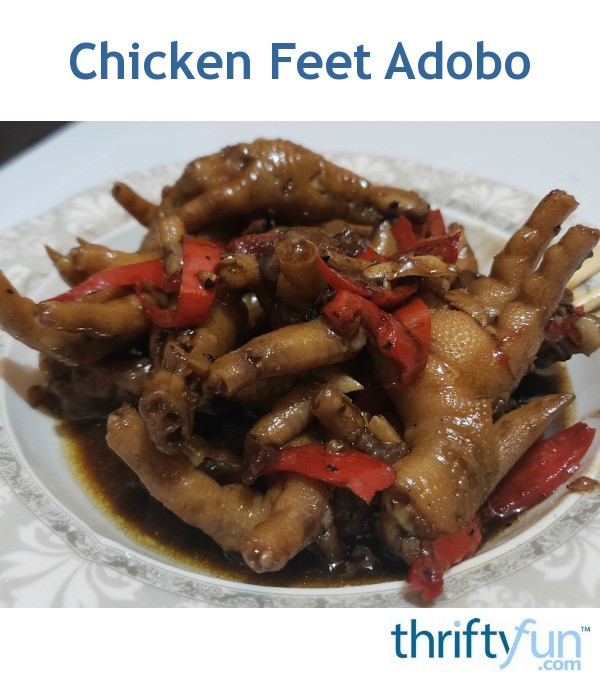 Chicken Feet Adobo | ThriftyFun